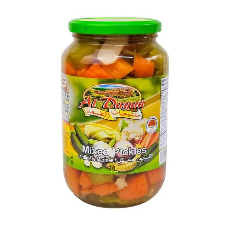 Al Dayaa Mixed Pickles 1kg – ABW Foods Australia