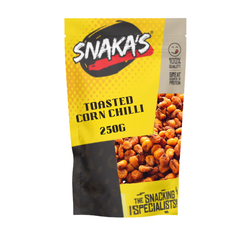 Snaka's Toasted Corn Chilli 250g – ABW Foods Australia
