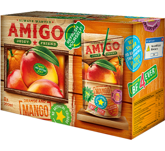 Amigo Mango & Orange 5x8x200ml – ABW Foods Australia
