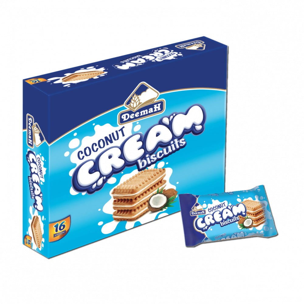 Deemah Coconut Cream Biscuit – ABW Foods Australia
